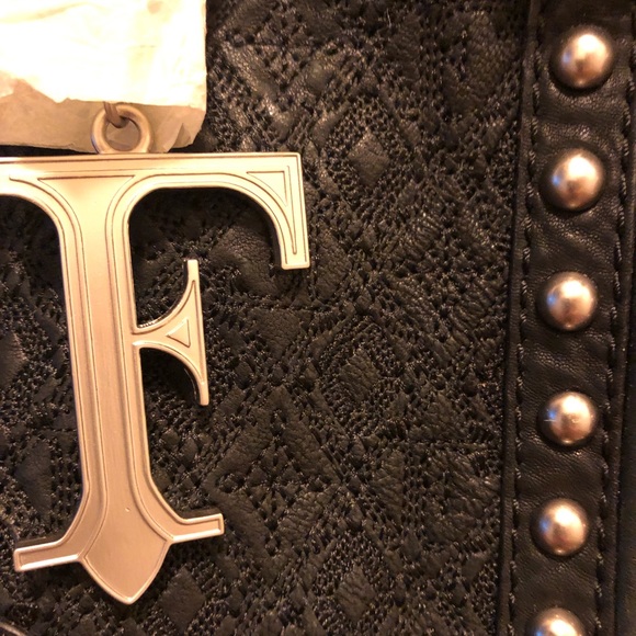 Gianfranco Ferre | Bags | Authentic Ferre Shoulder Bag Purse Black ...